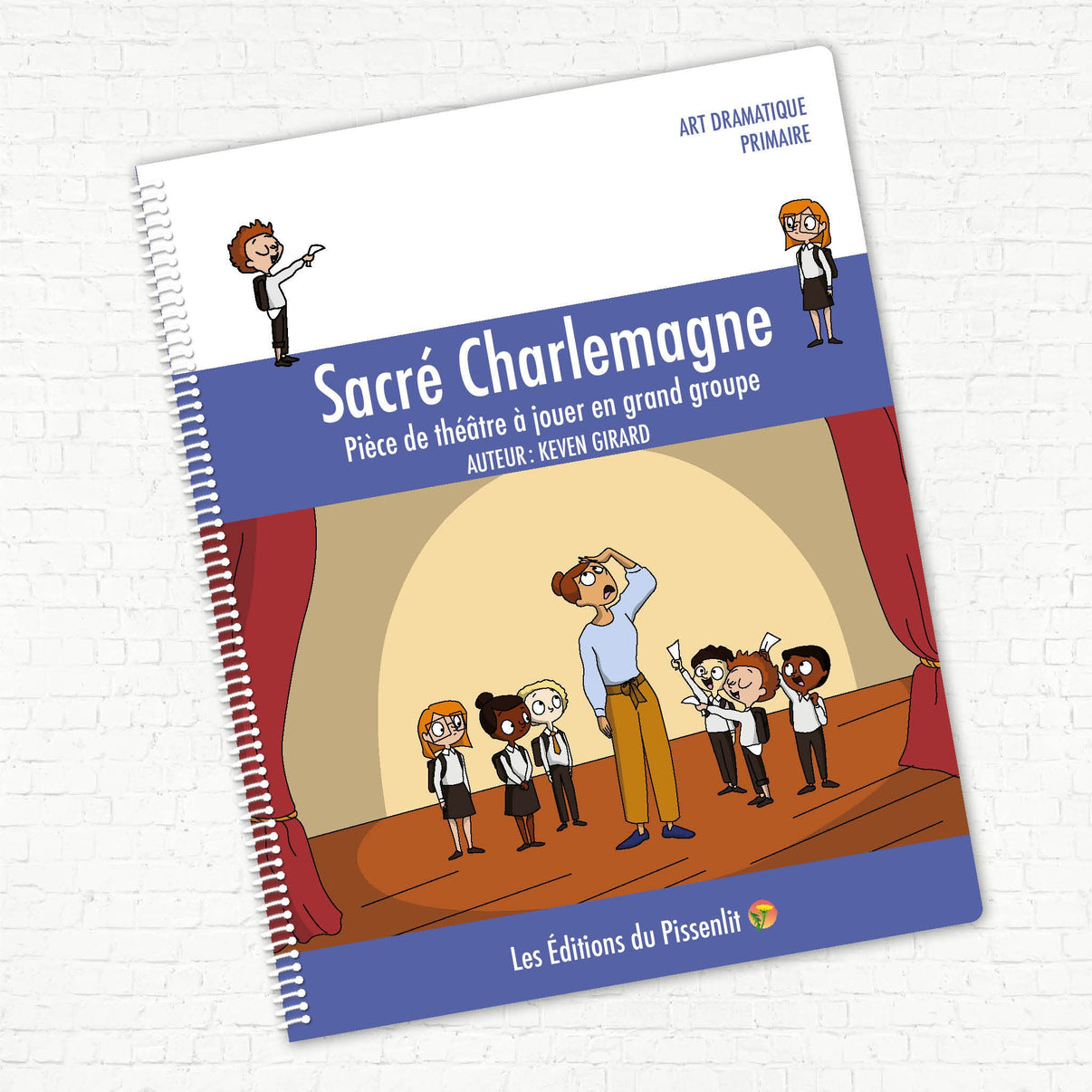 Sacré Charlemagne - Les Éditions du Pissenlit – Papeterie d'Or et d'Étoiles